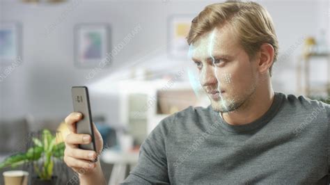 Man Identified By Biometric Facial Recognition Stock Image F0439955 Science Photo Library