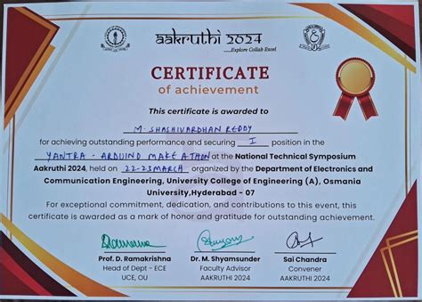 shashi vardhan reddy mandumula on linkedin achievementunlocked engineeringexcellence arduino