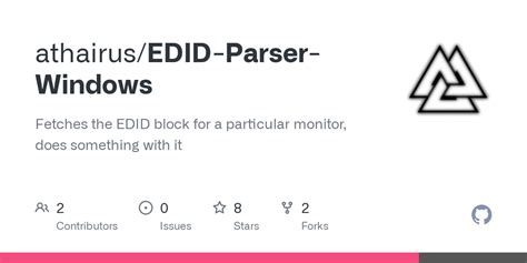 github athairus edid parser windows fetches the edid block for a