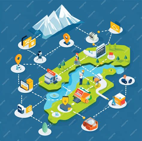 Infographic Detailing A Customer Journey Map With Stages And