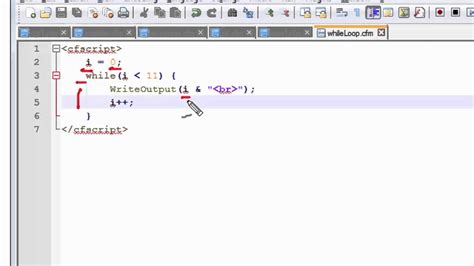 Adobe Coldfusion 11 Tutorials While Do While Loops And Increment