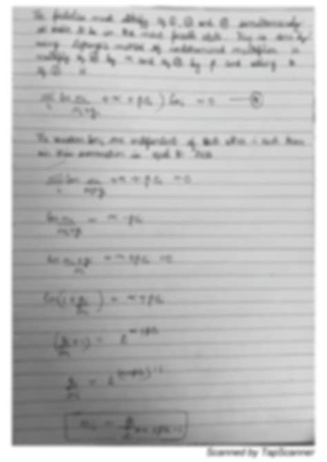 Solution Bose Einstein Statistics And Fermi Dirac Equation Msc