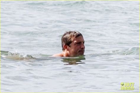 Bear Grylls Goes Shirtless For Dip In The Ocean In Costa Rica With Son