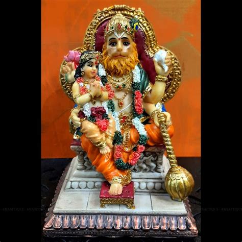 Narsingh Dev And Prahlad Maharaj Vigraha Gaura Krishna