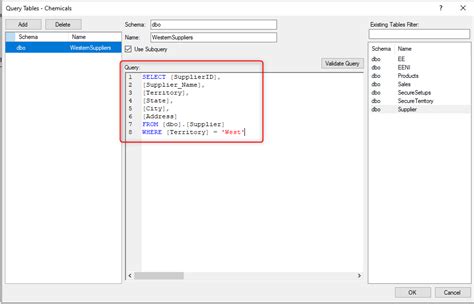 How To Add A Query Table To An Ingest Instance Data Source Community