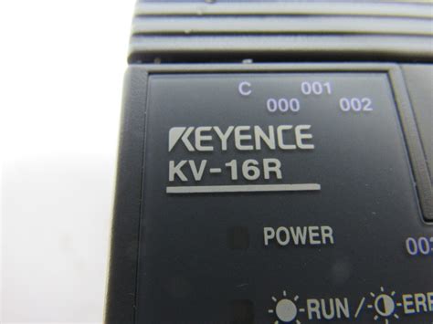 Keyence Kv 16r Programmable Logic Controller Bullseye Industrial Sales