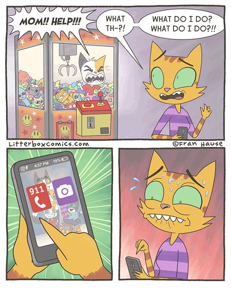 This Mother Of Two Illustrates What Its Like Being A Mom In Funny Cat