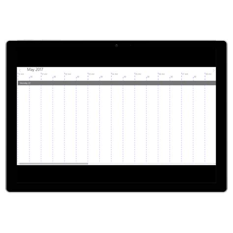 Timeline View In Uwp Scheduler Control Syncfusion