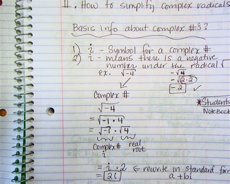 Day 2 3 A B How To Simplify Radicals Chandra Harris S Blog
