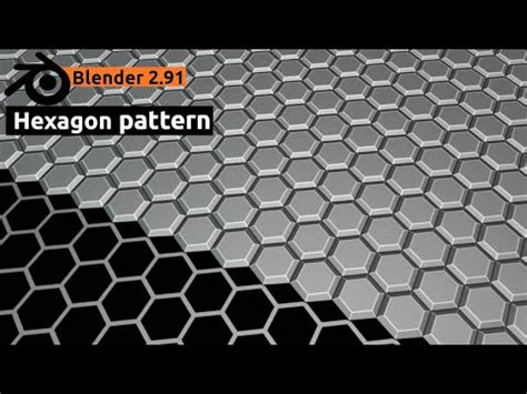 How To Make A Honeycomb Background In Blender
