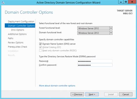 Install Domain Controller In Windows Server 2012 Data Center Solutions