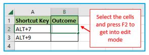 How To Insert Bullet Points In Excel Multiple Ways