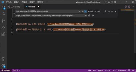 【使用手册】之 Vscode中的正则表达式 V林羽