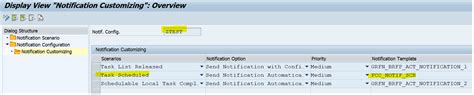 SAP ABAP Central Standard Notifications SAP Financial Closing Cockpit
