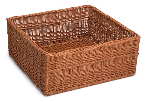Extra Large Display Storage Wicker Basket 60cm X 60cm Prestige Wicker