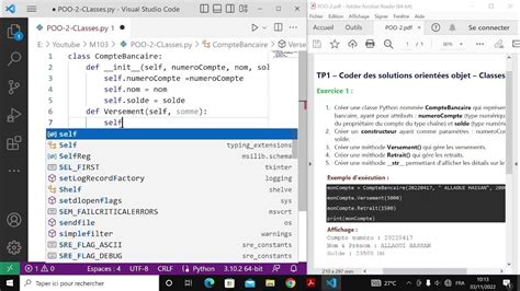 Programmer En Orienté Objet V2 Exercices Corrigés Classes Poo