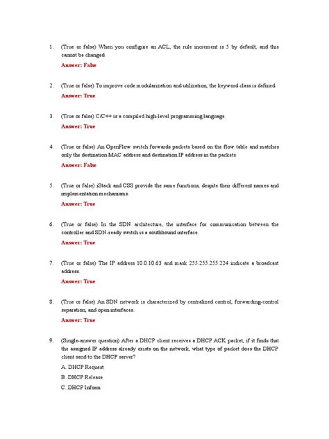 Final Exam B Pdf Network Switch Router Computing
