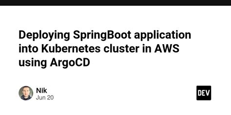 Deploying Springboot Application Into Kubernetes Cluster In Aws Using