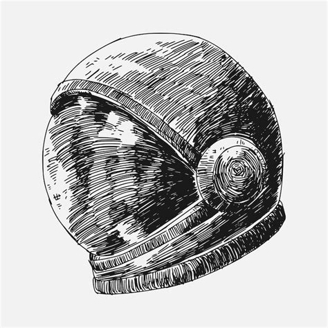 Sci Fi Helmet Drawing Vectors Download Free High Quality Vectors From