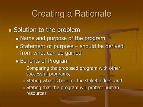 Ppt Building A Rationale Powerpoint Presentation Free Download Id