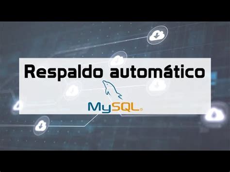 Backup Automático De MySQL En XAMPP MySQL YA