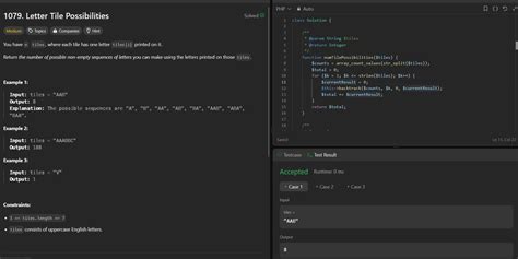 1079 Letter Tile Possibilities Dev Community