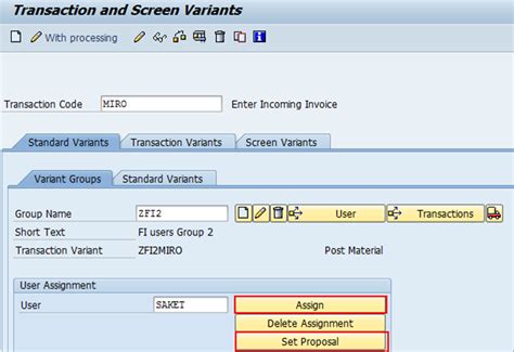 Transaction Variants In Sap What Are They And How Can You Use Them