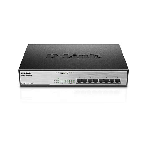 D-Link DGS-1008MP - Network switch - LDLC 3-year warranty
