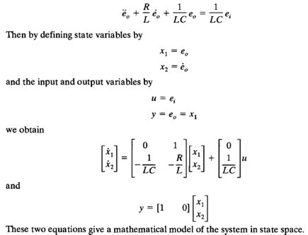 State Space Model Of Electrical Systems Control Systems 1 Books Skedbooks