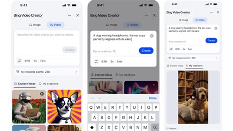 Bing Video Creator Free Создавайте видео с помощью Sora Ai в Bing
