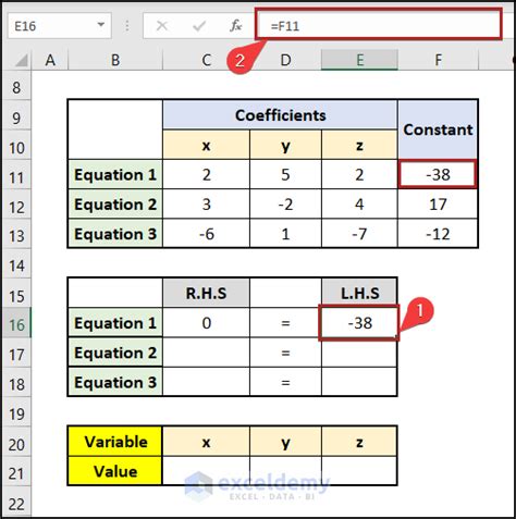 How To Solve Algebraic Equations With Multiple Variables 3 Easy Ways