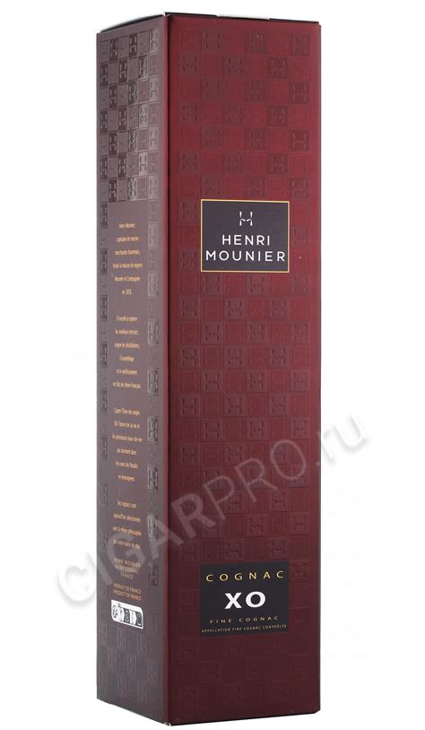 Купить коньяк Henri Mounier, коньяк Анри Мунье цена | Cigar Pro