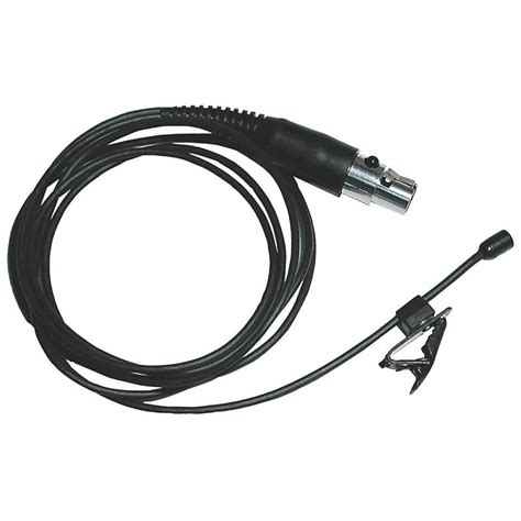 micro lavalier condenser microphone black reverb