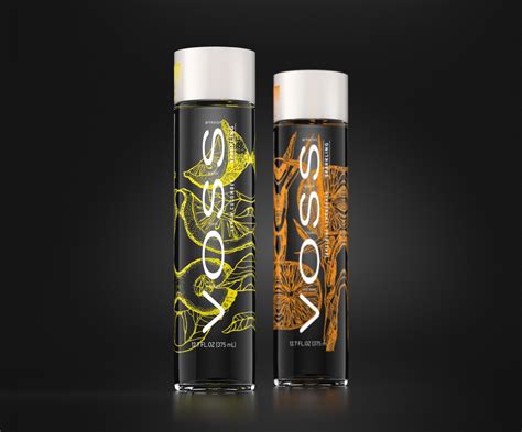 Voss Flavored Sparkling Water Packaging Of The World