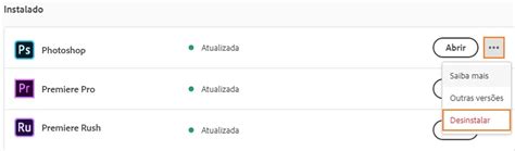 Desinstalar Ou Remover Aplicativos Da Adobe Creative Cloud