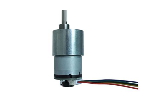 37 520gear Motor 12v Dc Reducer Motor With Speed Measuring Hall Encoder Robot Large Torque