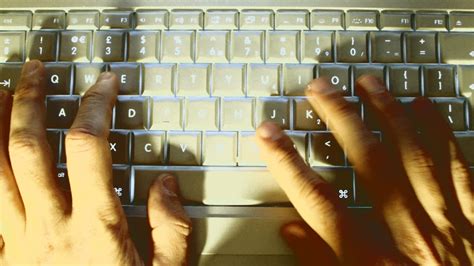 Premium Stock Video Pb Keyboard Filtered