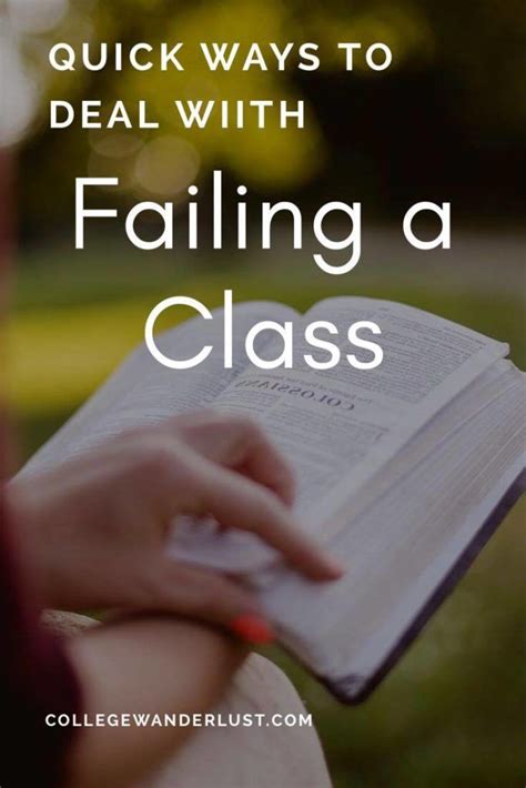 Failing College College Classes Study Tips College
