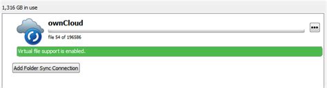Syncing Large Accounts In Vfs Mode Leads To Not Responding In Ui