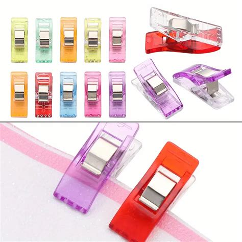 8pcs 무작위 컬러 5d 페인팅 클립 패치 워크 의류 클립 페인팅 캔버스를 안정적으로 유지 크로스 스티치 패브릭 블라인더 액세서리 봉제 공예 클램프 크로 셰 뜨개질