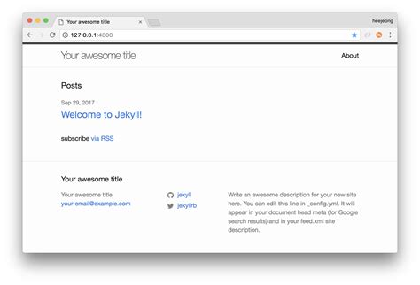 gem install jekyll killed mattersexi