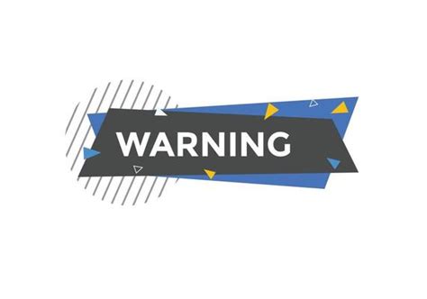 Warning Text Vector Art Icons And Graphics For Free Download