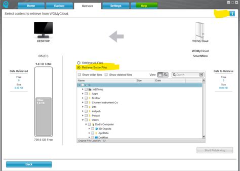 WD Smartware How To Retrieve Latest Files Only WD Software SanDisk Forums