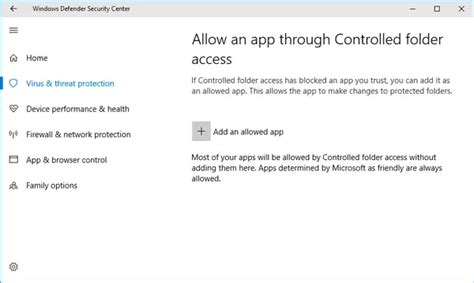 How To Enable And Use Controlled Folder Access In Windows 1110