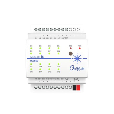 Avatron One Stop Shop For Smart Home Products Ourican KNX Input Module With 16 Analog Digital