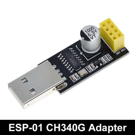 Esp01 Programmer Adapter Uart Gpio0 Esp 01 Bd