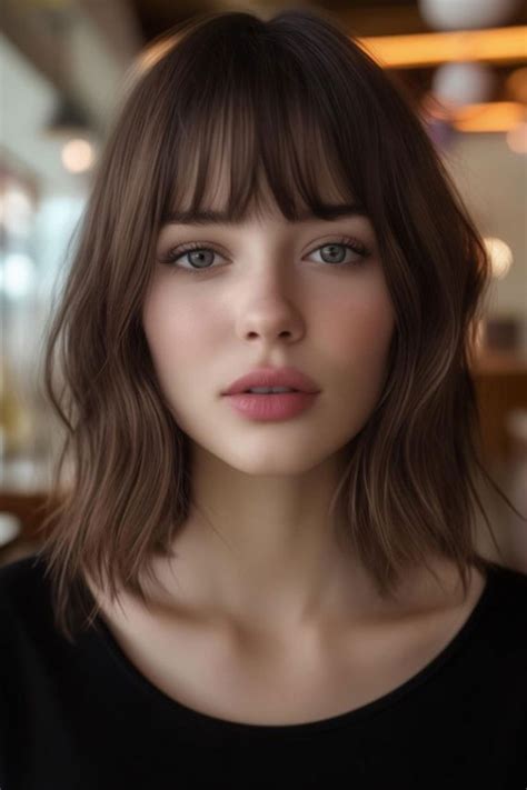 39 Flattering Medium Hairstyles Perfect For Thin Hair Rich Chestnut