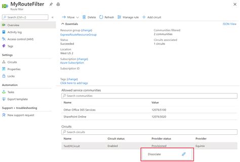 Configure Route Filters For Microsoft Peering Microsoft Learn