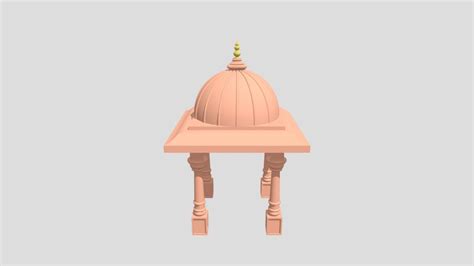 Indian Traditional Chhatri A 3d Model Collection By 3dartistganesh Sketchfab