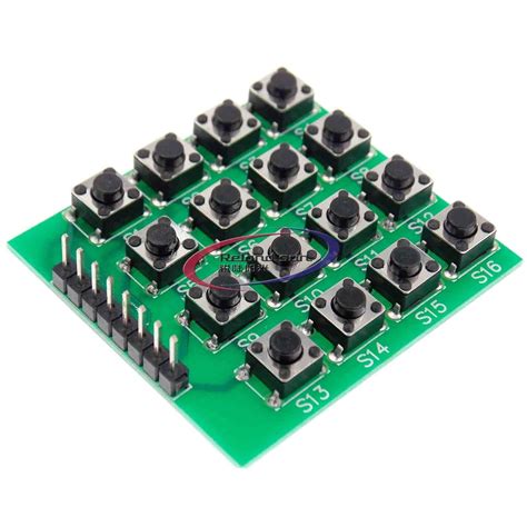 Amazon Pin X Matrix Keys Button Keypad Keyboard Breadboard Module Mcu For